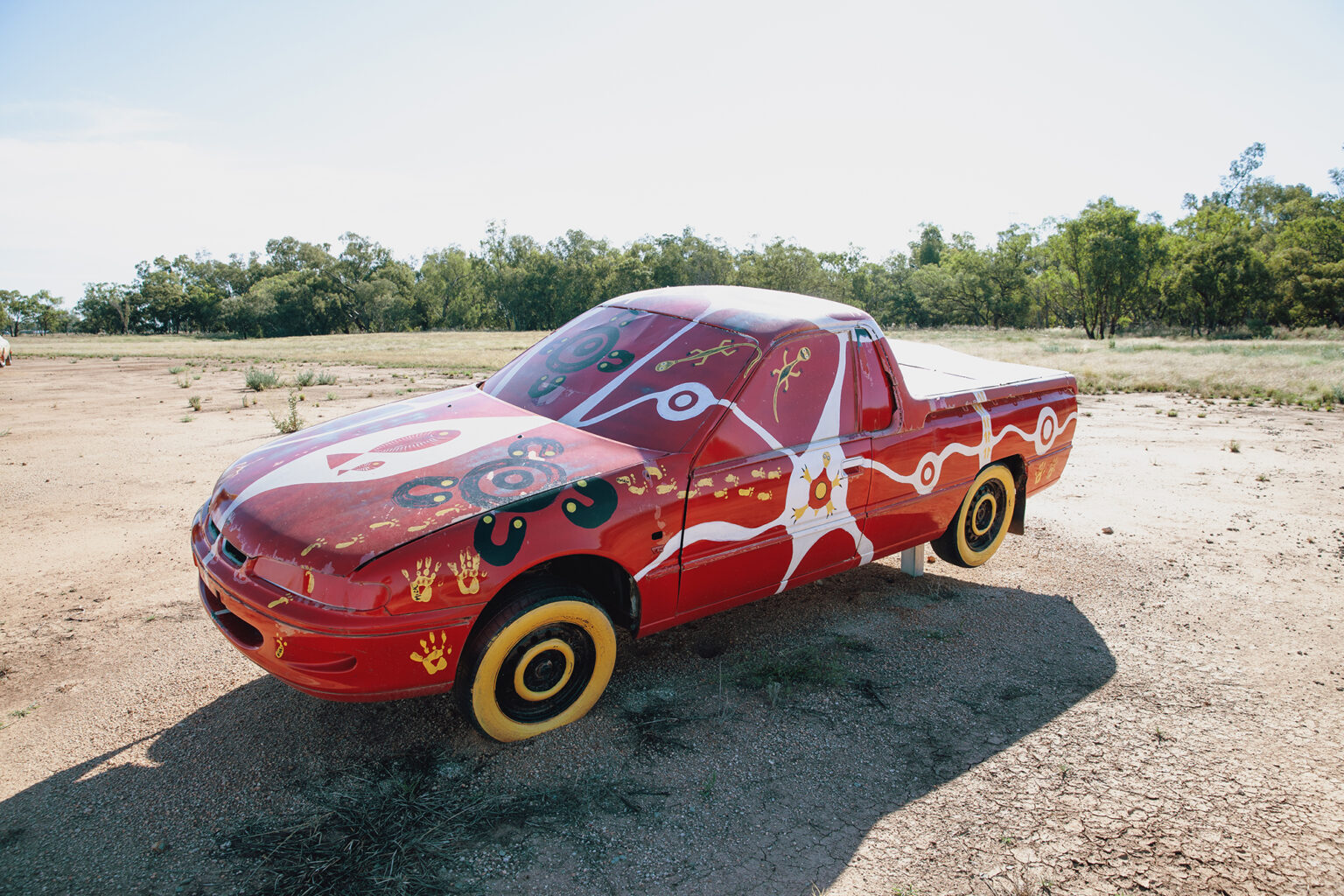Utes in the paddock - www.visitlachlanshire.com.au